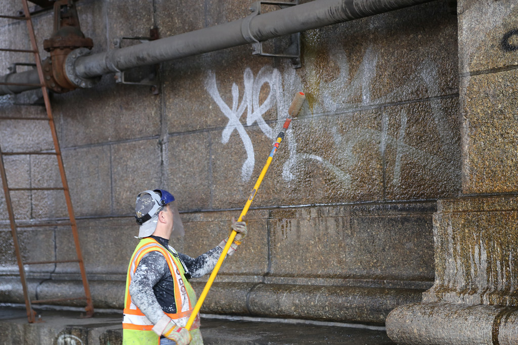 Watch: Pupils make their mark to stop graffiti in the local area ...
