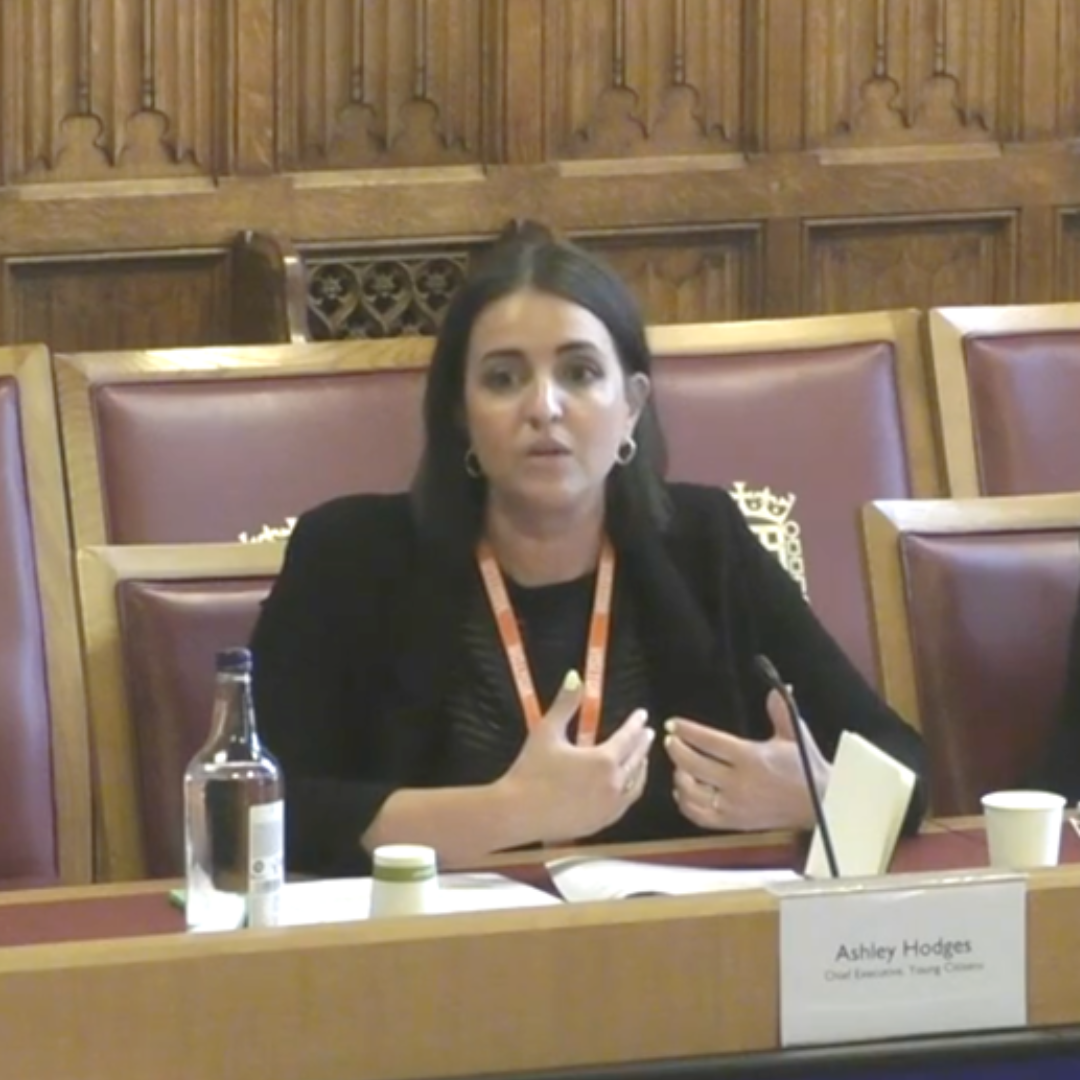 CEO Ashley Hodges gives evidence on citizenship education to House of ...